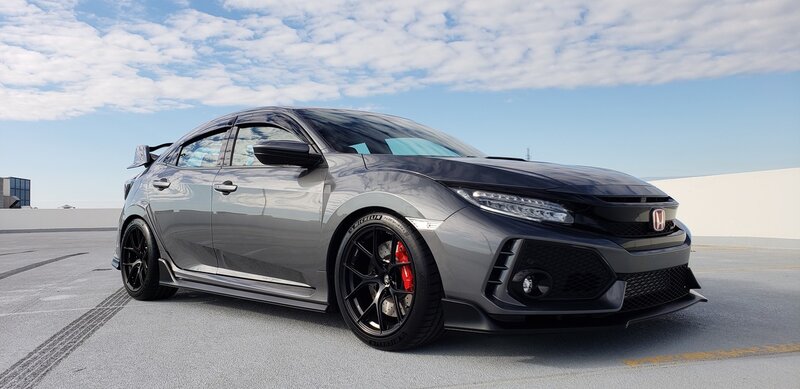 Titan 7 TS-5 FK8 Satin Titanium JRM RACING AB