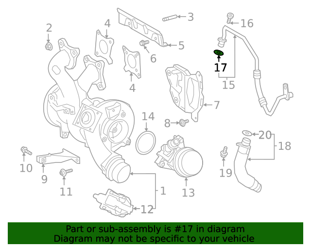 Oil Outlet Tube O-Ring Supra Genuine Toyota - JRM RACING AB